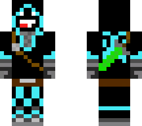 Teal BBH | Minecraft Skin