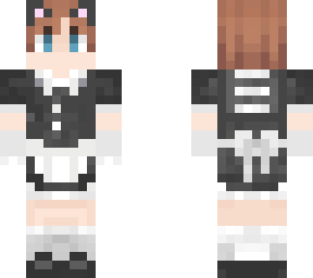 cat boy maid | Minecraft Skin