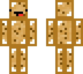 cookie block | Minecraft Skin