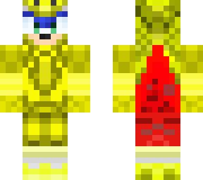 Excalibur Sonic (visor up) | Minecraft Skin
