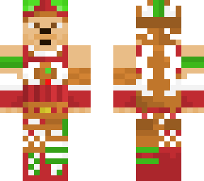 Gingerbread Raider | Minecraft Skin