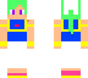 Monster World - Asha | Minecraft Skin