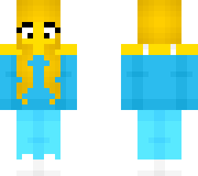 Noob Girl - Winter - Casual Outfit | Minecraft Skin