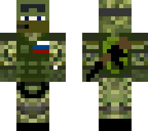 russian soldier | Minecraft Skins