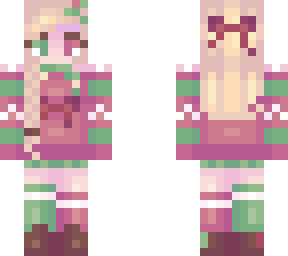 -Wreath- Day 10 | Minecraft Skin