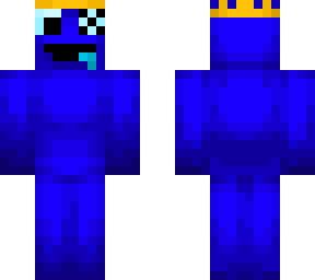 Blue from rainbow friends | Minecraft Skin