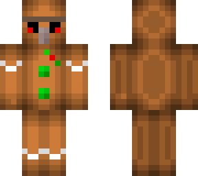 Gingerbread Golem | Minecraft Skin