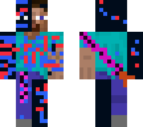 Glitch steve | Minecraft Skin