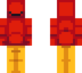 Upside-Down Fries Man | Hive Styled | Minecraft Skin