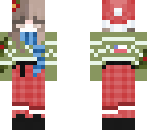 Xaxa_Musk Navidad y gorro | Minecraft Skin