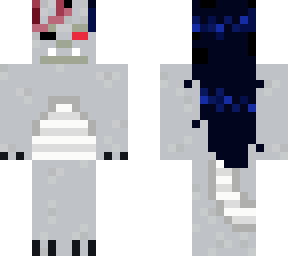 Gray Creature (Base) | Minecraft Skin