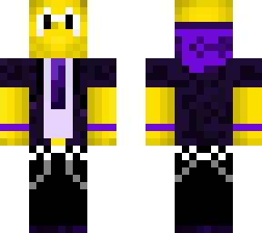 Lekoopa (Black and Purple Edition) | Minecraft Skin