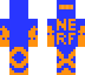 Nerf Robot | Minecraft Skin
