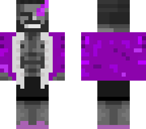 Purple Giga sans(fixed) | Minecraft Skin