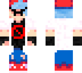 Boyfriend (SuitUpFNF) | Minecraft Skin