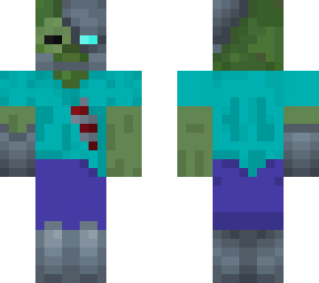 Cyborg Zombie | Minecraft Skin
