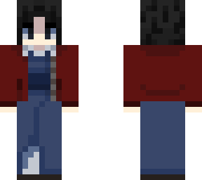 Ryougi Shiki - Garden of Sinners | Minecraft Skin