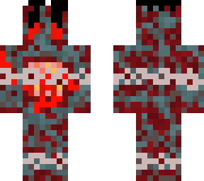 scp 3412 the burned one | Minecraft Skin