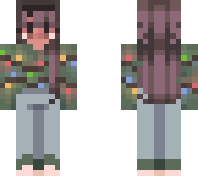 . christmas lights . | Minecraft Skin