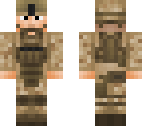 (Revamped) U.S. Marine Corps - Desert MARPAT (Camo) - Var.1 | Minecraft ...