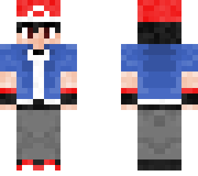 ash ketchum | Minecraft Skins