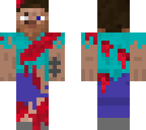 Bloody steve | Minecraft Skin