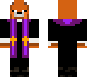 fox priest | Minecraft Skin