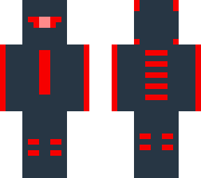 redstone robot shadow beast | Minecraft Skin