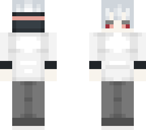 Shiroi Kuroi (Final Version) | Minecraft Skin