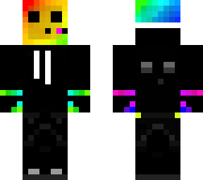 Slime gamer RGB cool | Minecraft Skin