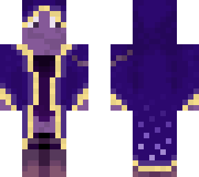 worm on a string star mage | Minecraft Skin