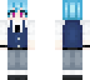 Nagisa Shiota edit | Minecraft Skin