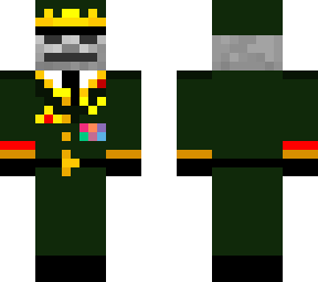 Skeleton General Military | Minecraft Skin