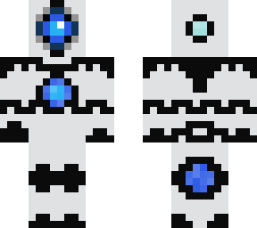 Wheatley from Portal 2 no Outer Layer | Minecraft Skin