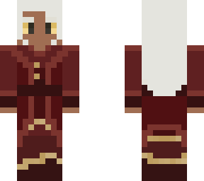 Aldea Cinderspire -- Aasimar | Minecraft Skin