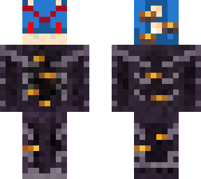 Blue Dragon in a Mojang official party suit | Minecraft Skin