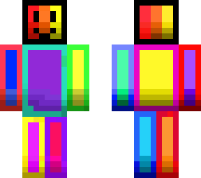 colorful skin | Minecraft Skin