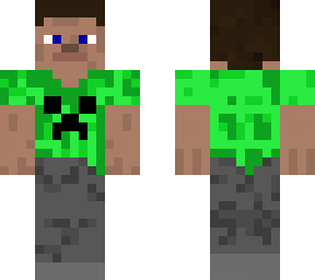 Creeper steve | Minecraft Skin