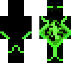Green core | Minecraft Skin