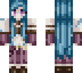 jinx arcane | Minecraft Skins