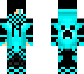 Neon Bandit Blue | Minecraft Skin