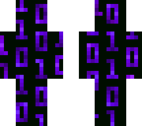 Purple Hacker | Minecraft Skin