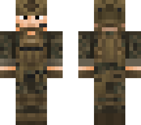 U.S. Marine Corps - Woodland MARPAT (Camo) - Var.2 | Minecraft Skin