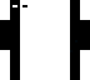 Black & White Entity (Updated Version) | Minecraft Skin