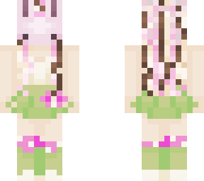 fluttershy neapolitan bunny | Minecraft Skin
