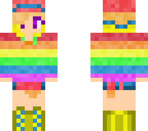 New Rainbow June Skin | Minecraft Skin