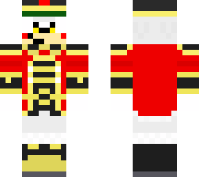 nutcracker silver | Minecraft Skin