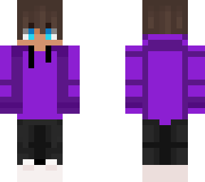 Purple Jacket Boy | Minecraft Skin