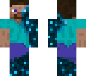 Sculkified Steve | Minecraft Skin