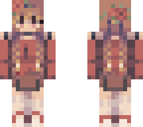 ~ |RCE| Cardinal Flower ~ | Minecraft Skin